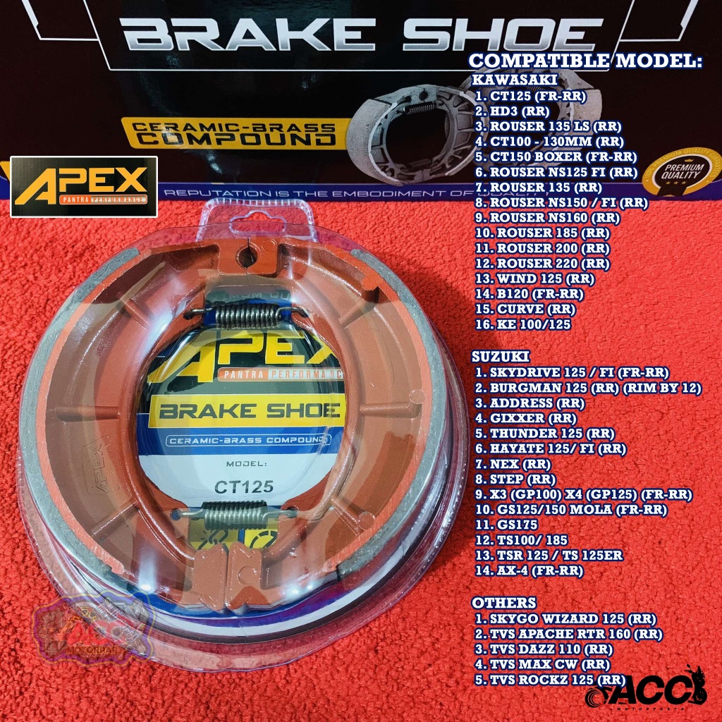 CT125, Skydrive, Rouser, CT150, Burgman Rim 12, HD3, Wind 125, Gixxer ...