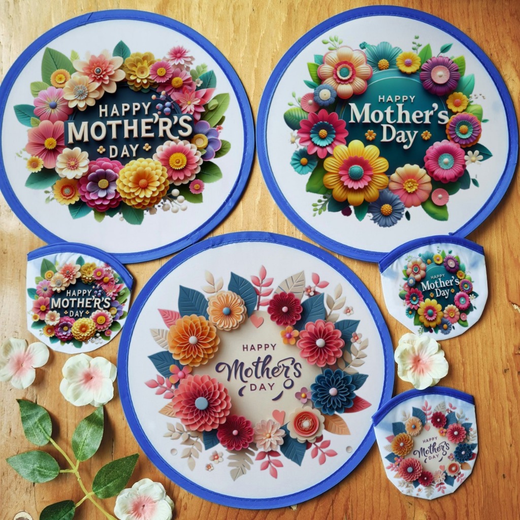 𝐌𝐨𝐭𝐡𝐞𝐫𝐬 𝐃𝐚𝐲 𝐅𝐥𝐨𝐫𝐚𝐥 𝐓𝐰𝐢𝐬𝐭 𝐅𝐚𝐧𝐬 𝐰/ 𝐏𝐨𝐮𝐜𝐡 𝐆𝐢𝐯𝐞𝐚𝐰𝐚𝐲𝐬 𝐓𝐨𝐤𝐞𝐧𝐬 𝐒𝐨𝐮𝐯𝐞𝐧𝐢𝐫𝐬 ...