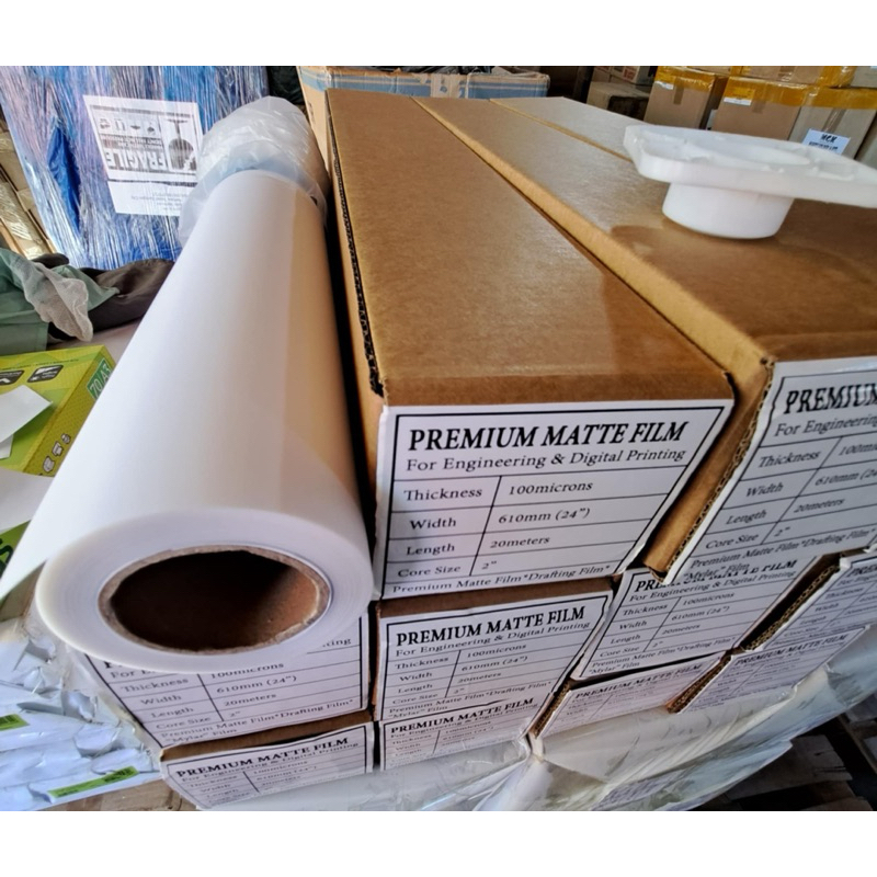 Premium Matte Mylar Film 24" x 20m | Shopee Philippines