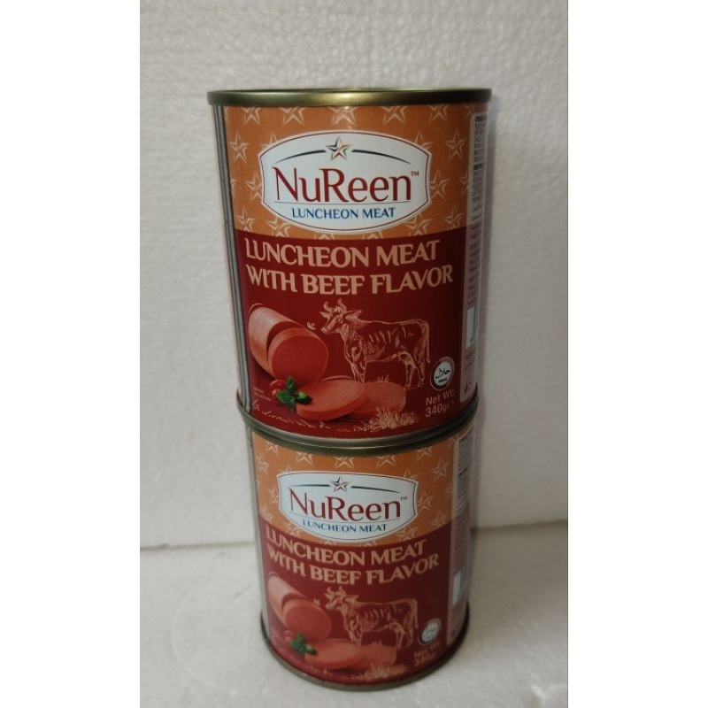 LUNCHEON MEAT BEEF Flavor 340g NUREEN BRAND MADE IN TURKIYE | Shopee Philippines