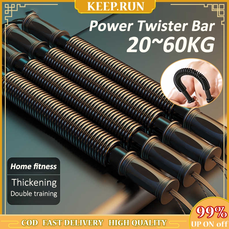 Power Twister Bar Arm And Chest Builder Strength 20/30/40/50/60 Kg ...