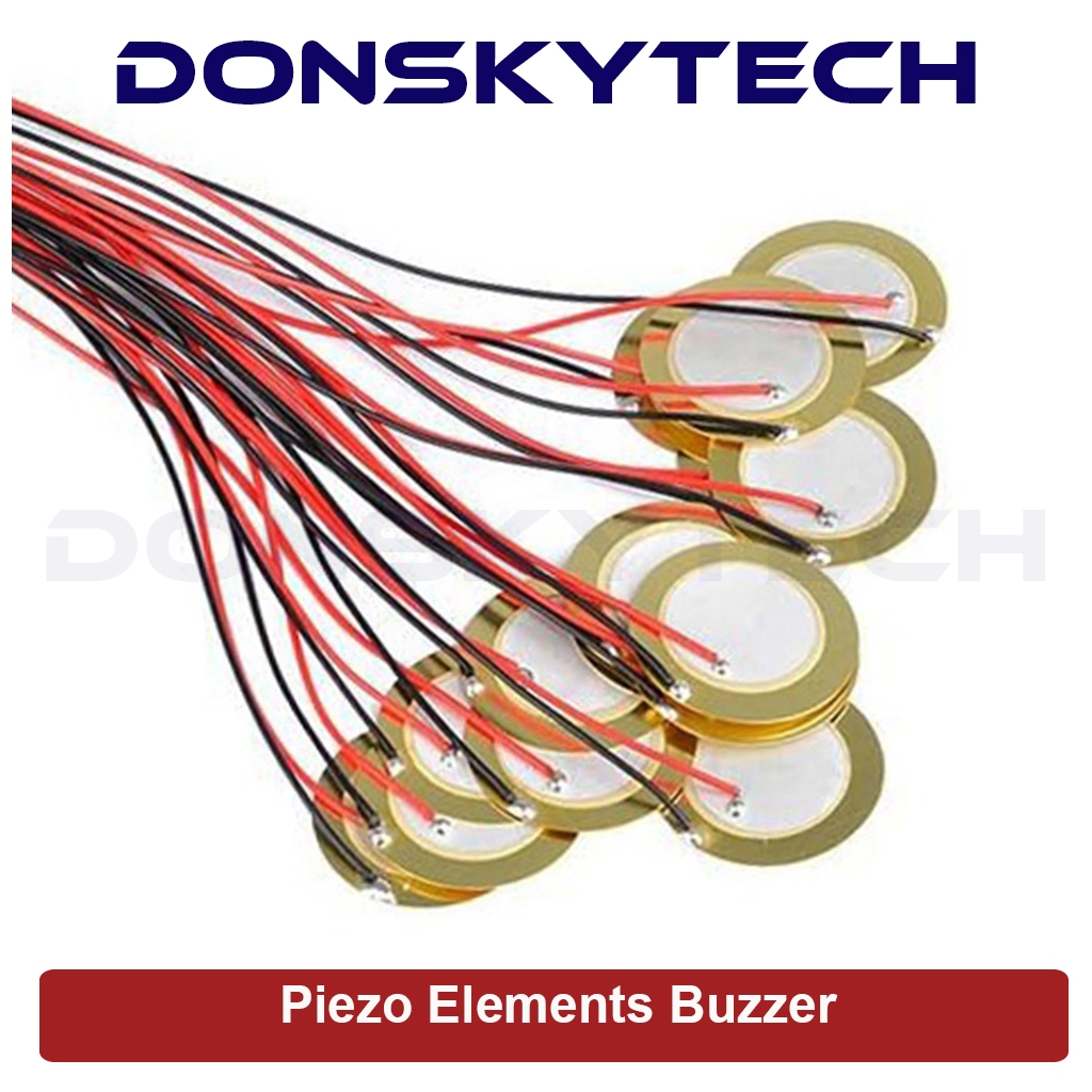 Piezo elements buzzer sounder sensor trigger drum disc | Shopee Philippines