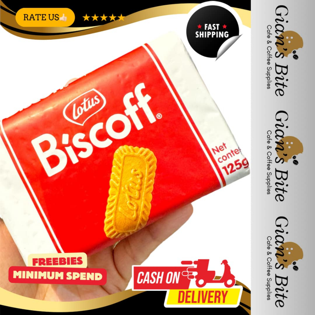 Lotus Biscoff 125g The Original Caramelized Biscuit | Shopee Philippines