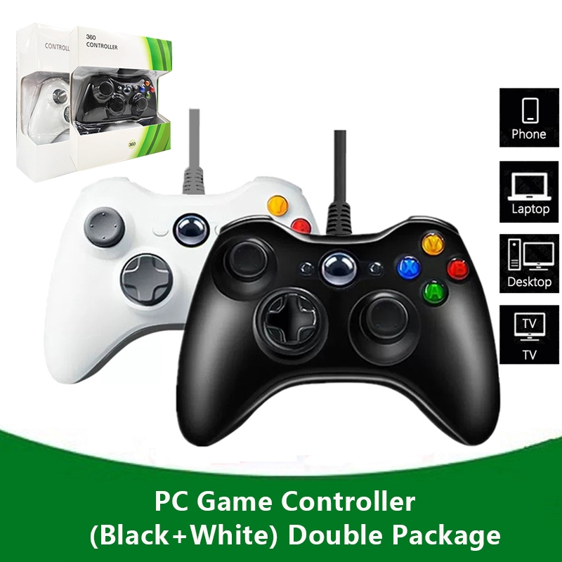 Expose Usb Wired Game Controller Games Joystick Gamepad Controller With Rocker For Pc Computer