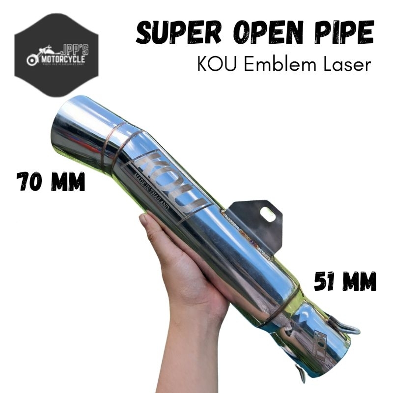 KOU SUPER OPEN PIPE CANISTER (70MM) | Shopee Philippines