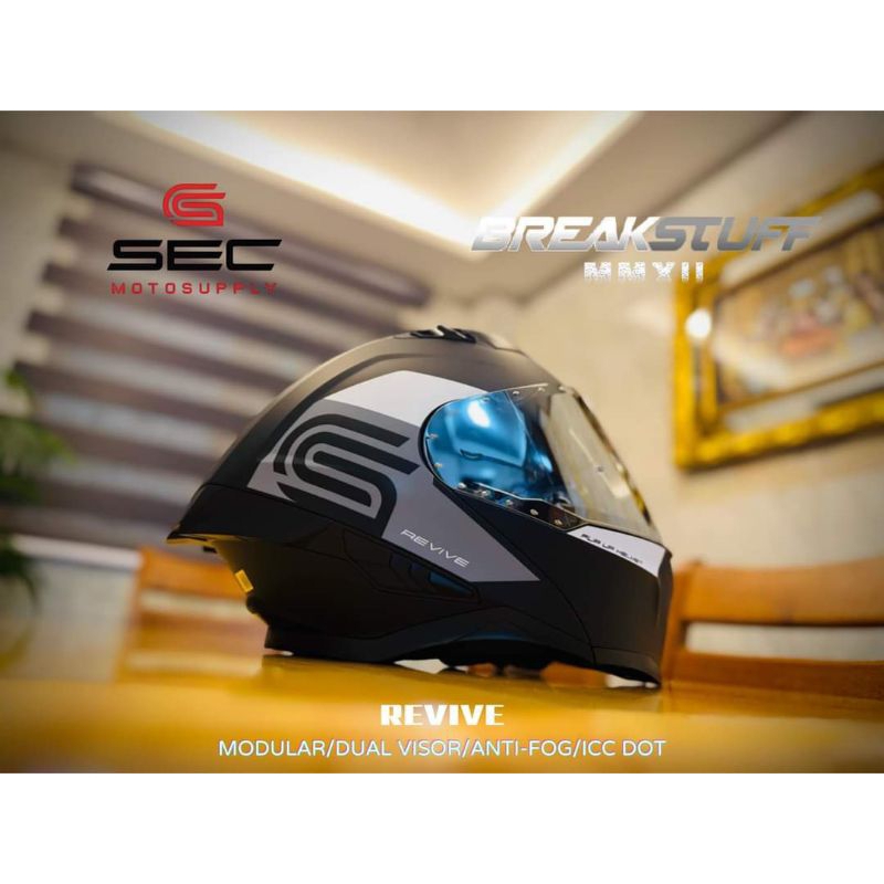 Sec Revive Modular Dual Visor | Shopee Philippines