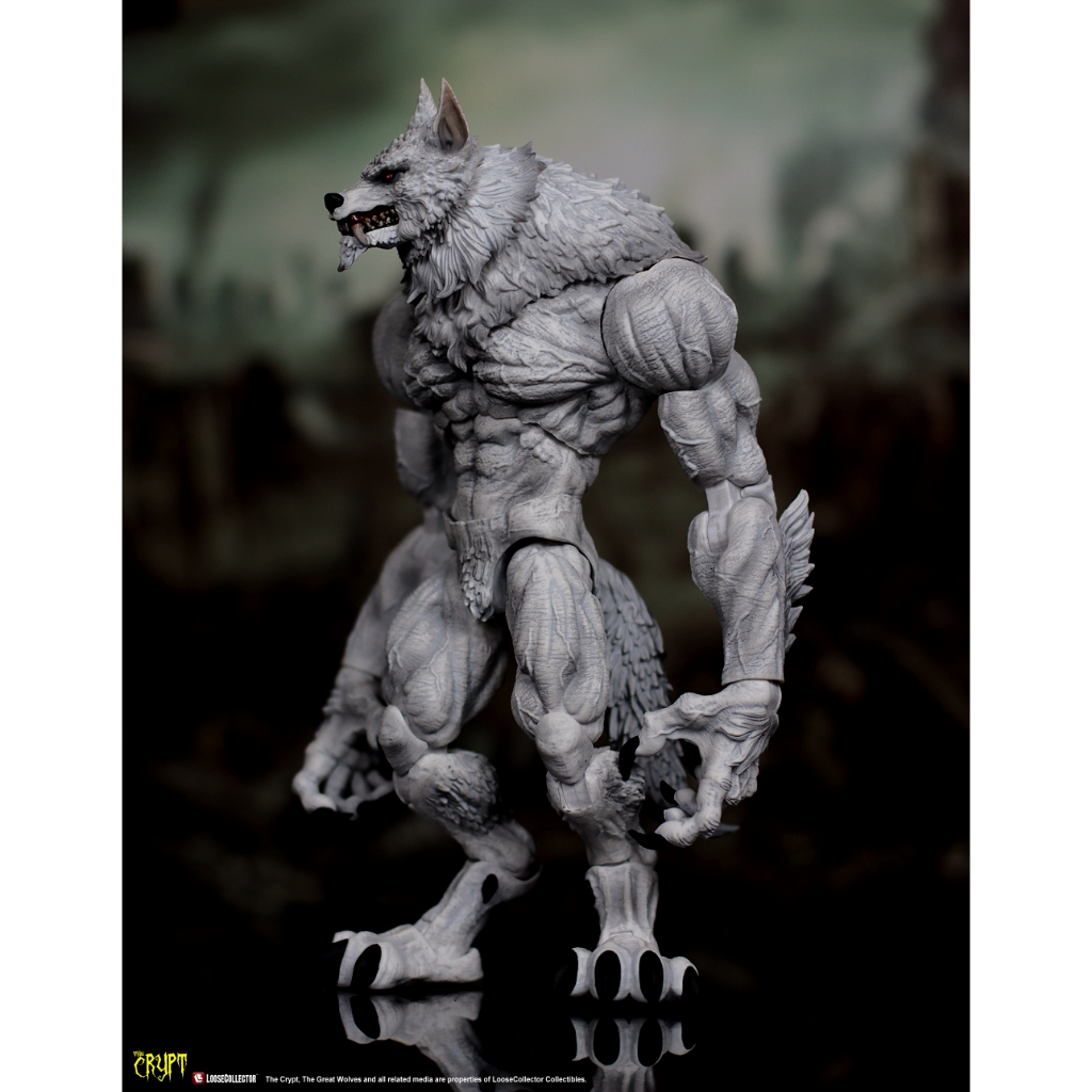 [ON-HAND] VOZLAK LooseCollector The Crypt Great Wolves action figure ...