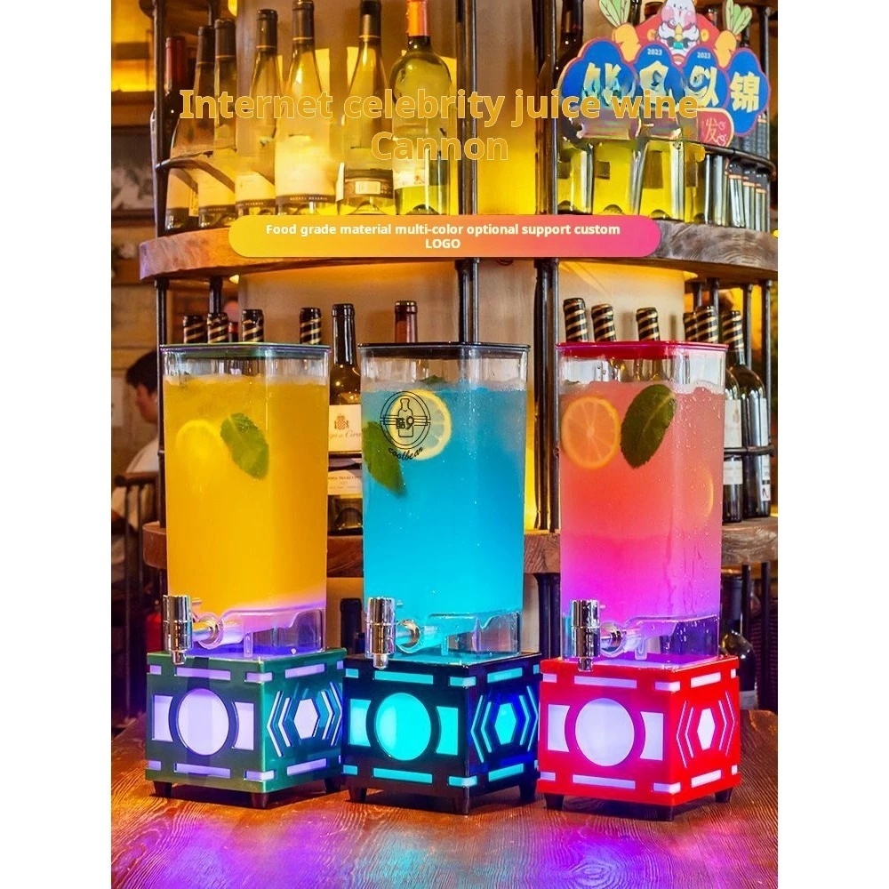 Luminous Wine Cannon 3L Tower Beer Dispenser Beverage Juice Dispenser ...