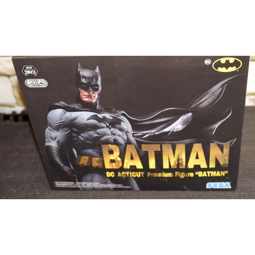 SEGA Premium Figure BATMAN DC ACT/CUT | Shopee Philippines