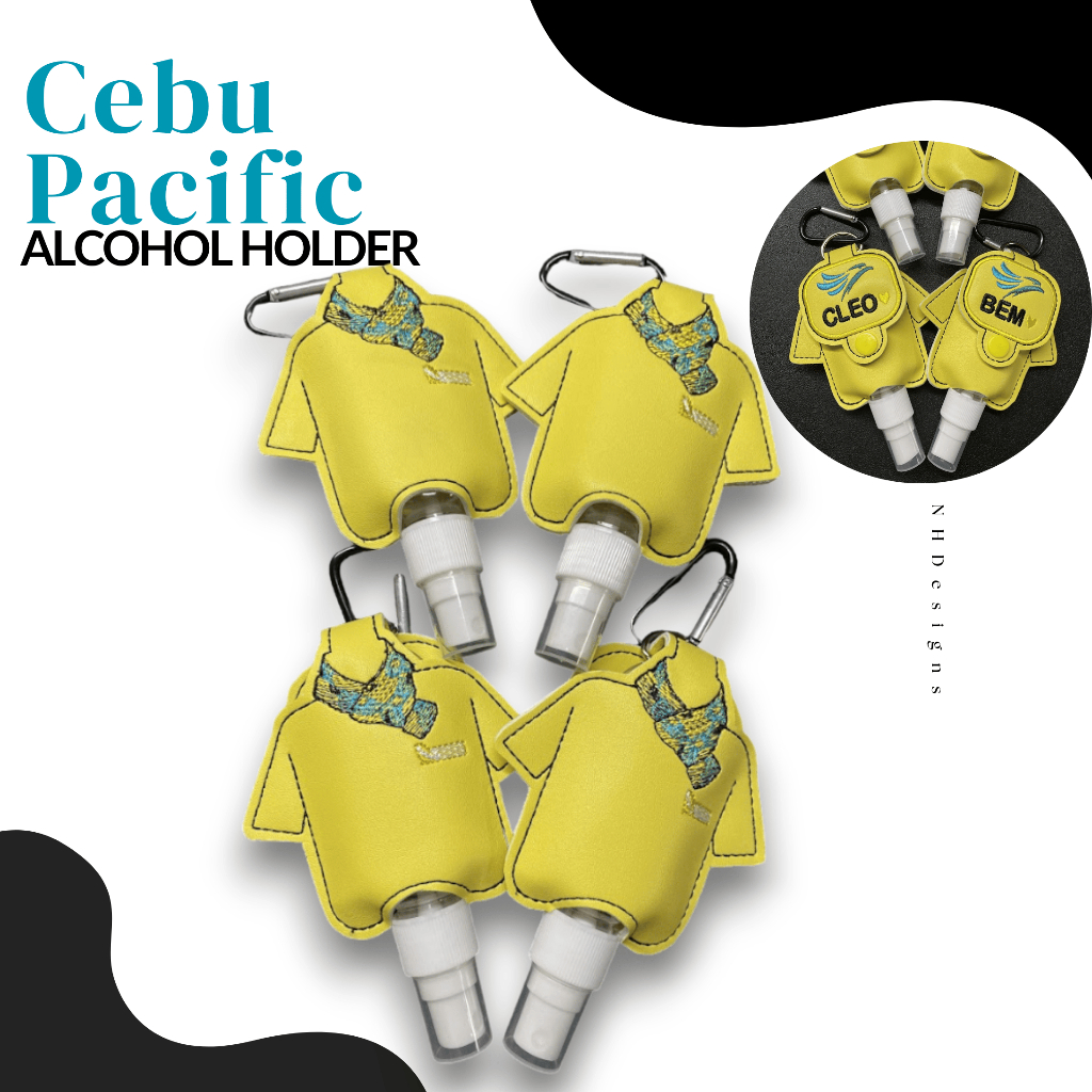 CebPac Inspired FA Alcohol Sanitizer Holder Personalized | Shopee ...