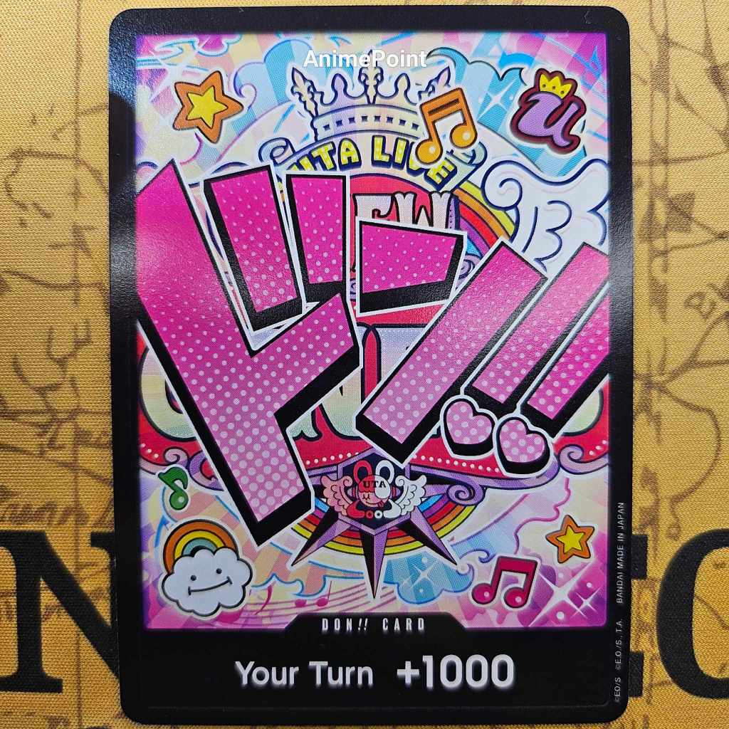 One Piece TCG [ENGLISH] PRB Don!! Card Uta [ENGLISH VERSION] PRB01 ...