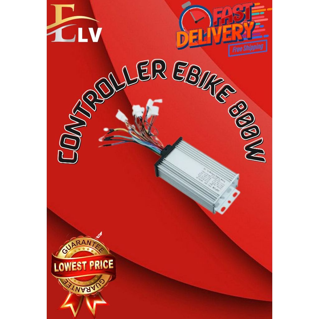 48v 72v E Motorcycle Controller 28A 35A BLDC Motor Controller 800W Sine ...