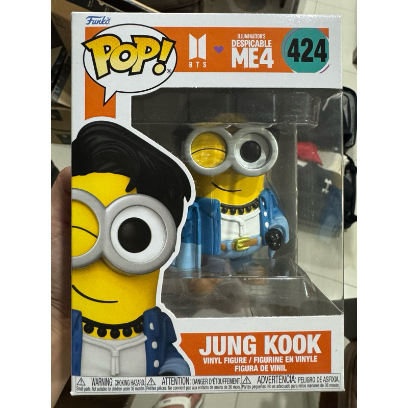 Funko Pop! Despicable Me x BTS: 424 Jung Kook | Shopee Philippines