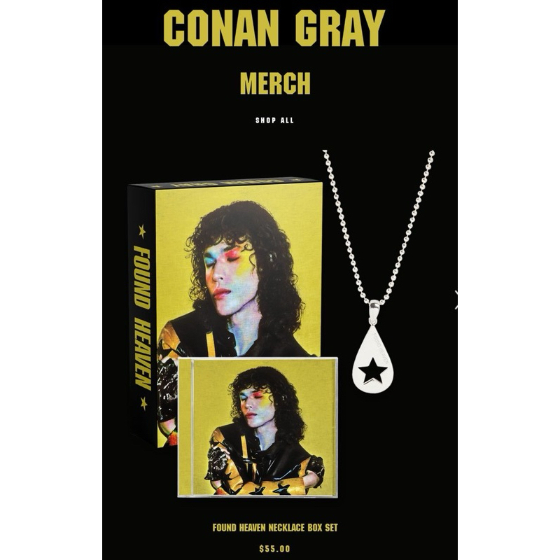 [RJ] Found Heaven Customized Necklace (Conan Gray) | Shopee Philippines