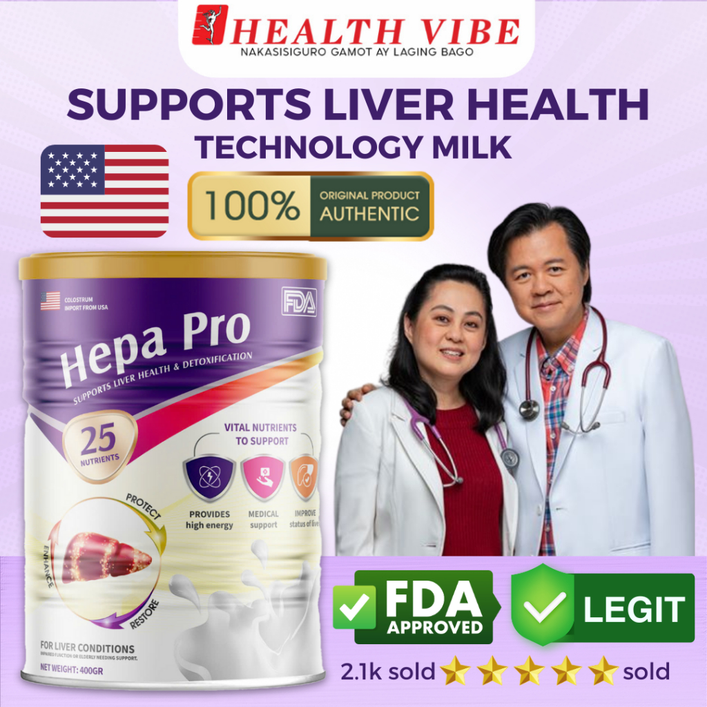 400 GRAMS HEPA PRO Colostrum Milk Plus Milk for Liver Support and ...