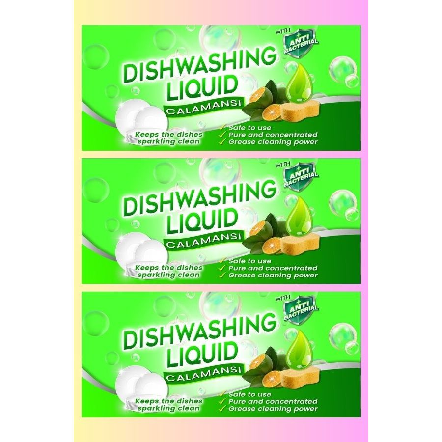 15 PCS DISHWASHING LIQUID STICKER LABELS WHOLESALE PRICE (FOR1L AND 1 ...