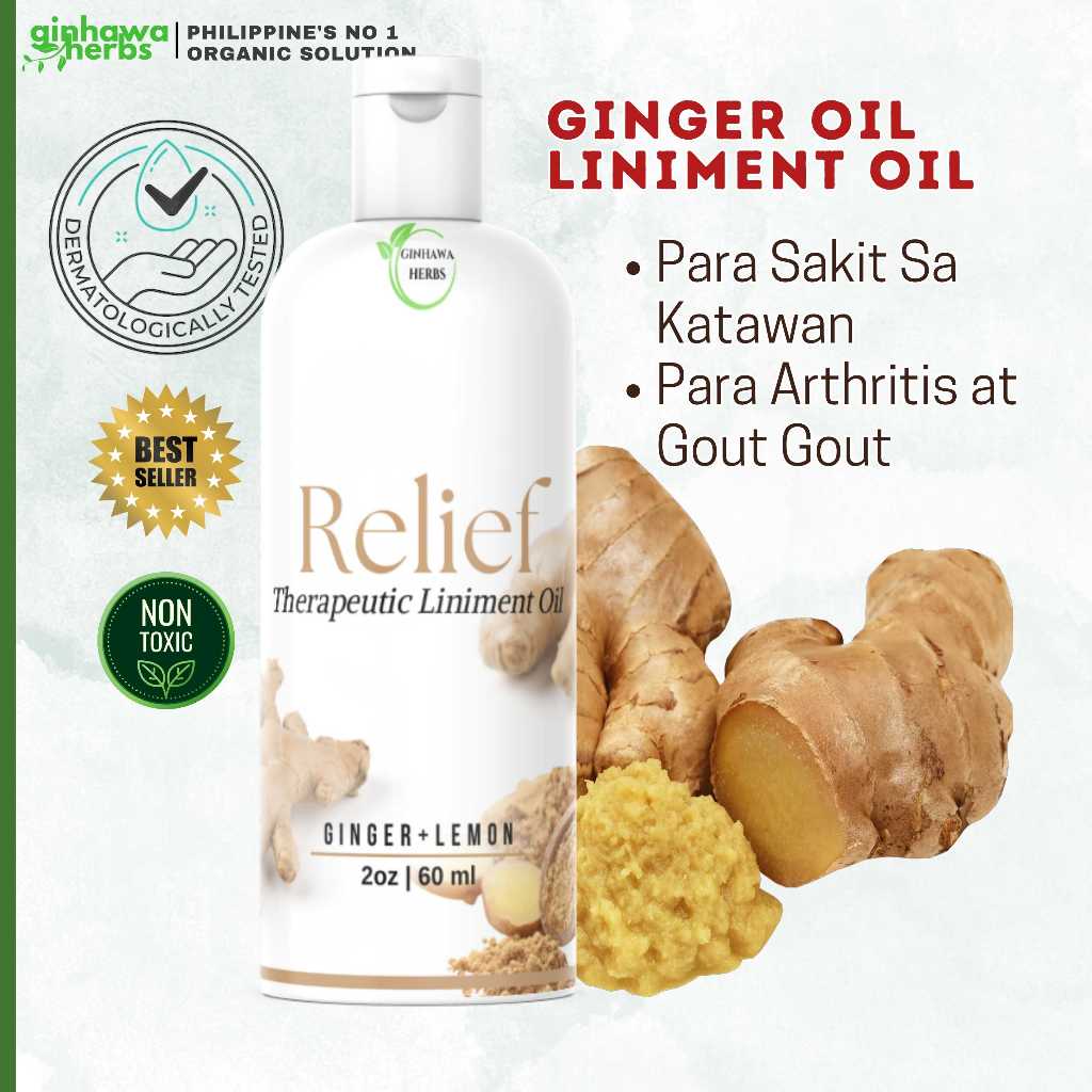 Ginger Oil Pain Relief Spray - Effective for Gout, Arthritis ...