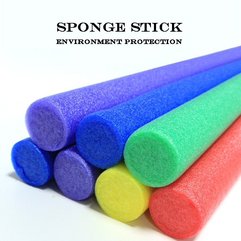 Floating Pool Noodle Foam Tube Kid Float Swim Rods Solid Kindergarten ...