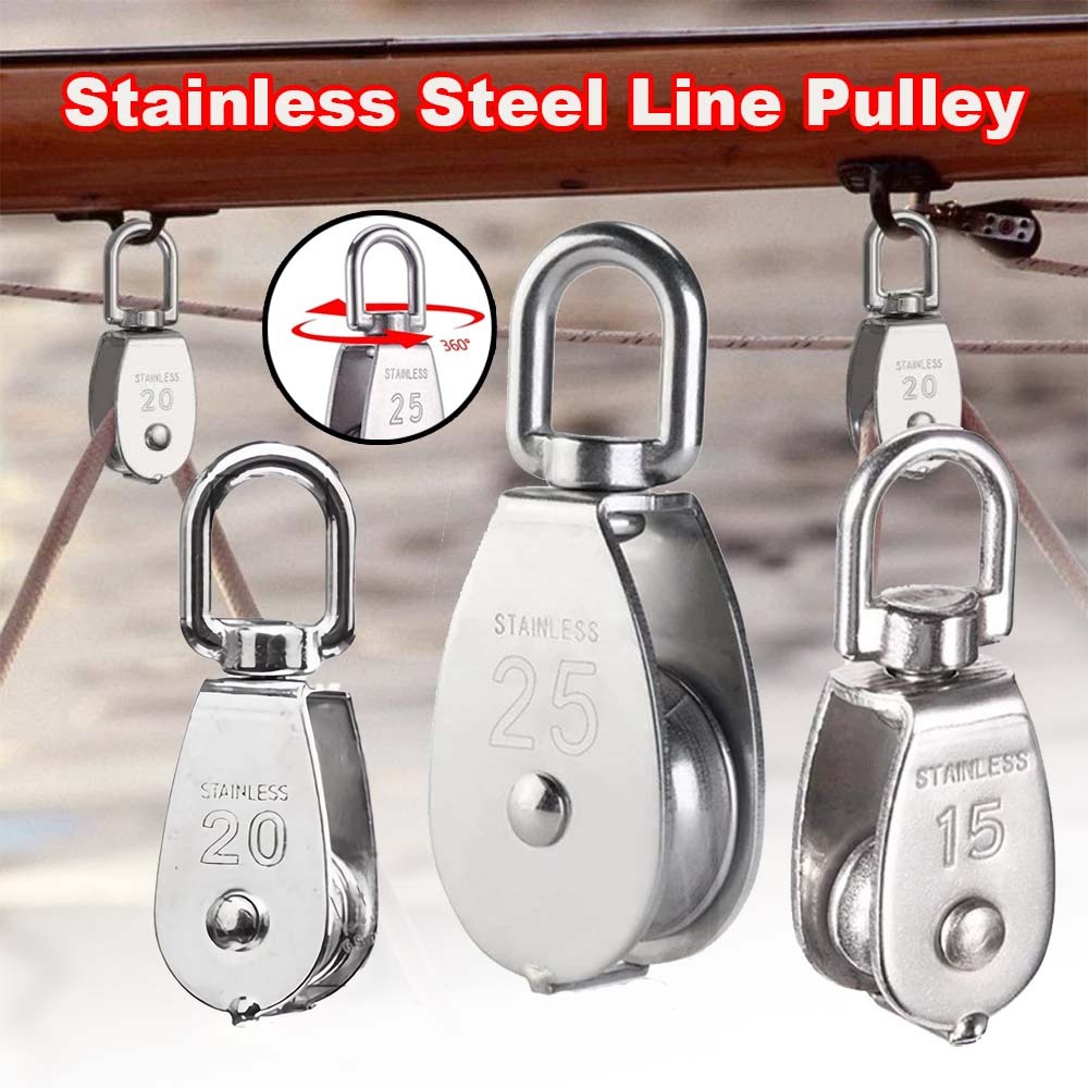 Mini Pulley Small Pulley M15 M20 M25 Stainless Steel Single Pulley ...