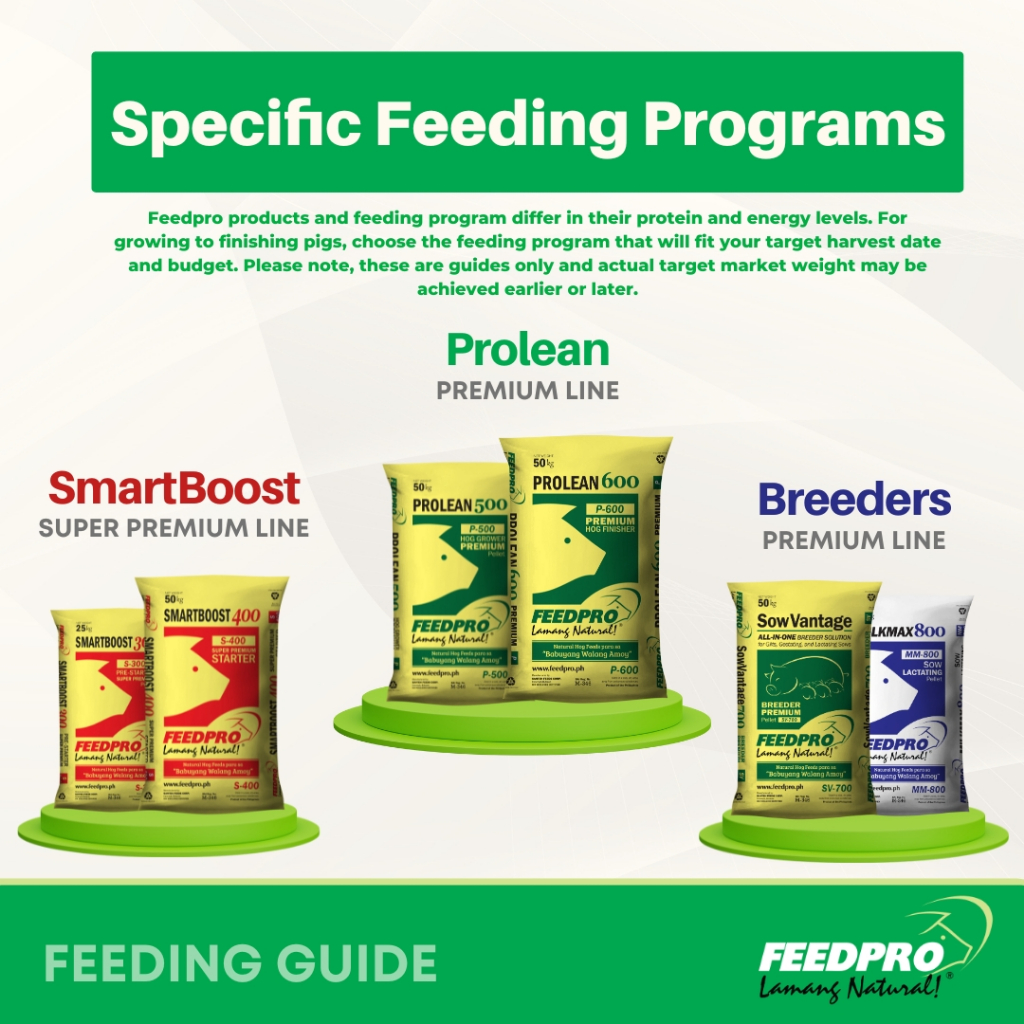 Feedpro - Prolean | Babuyang Walang Amoy | Natural Hog Feeds | repacked per 2kg | Shopee Philippines