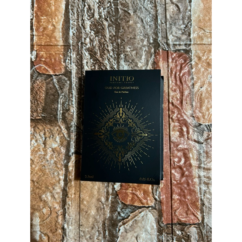 Initio Oud For Greatness Vials 1.5ml | Shopee Philippines