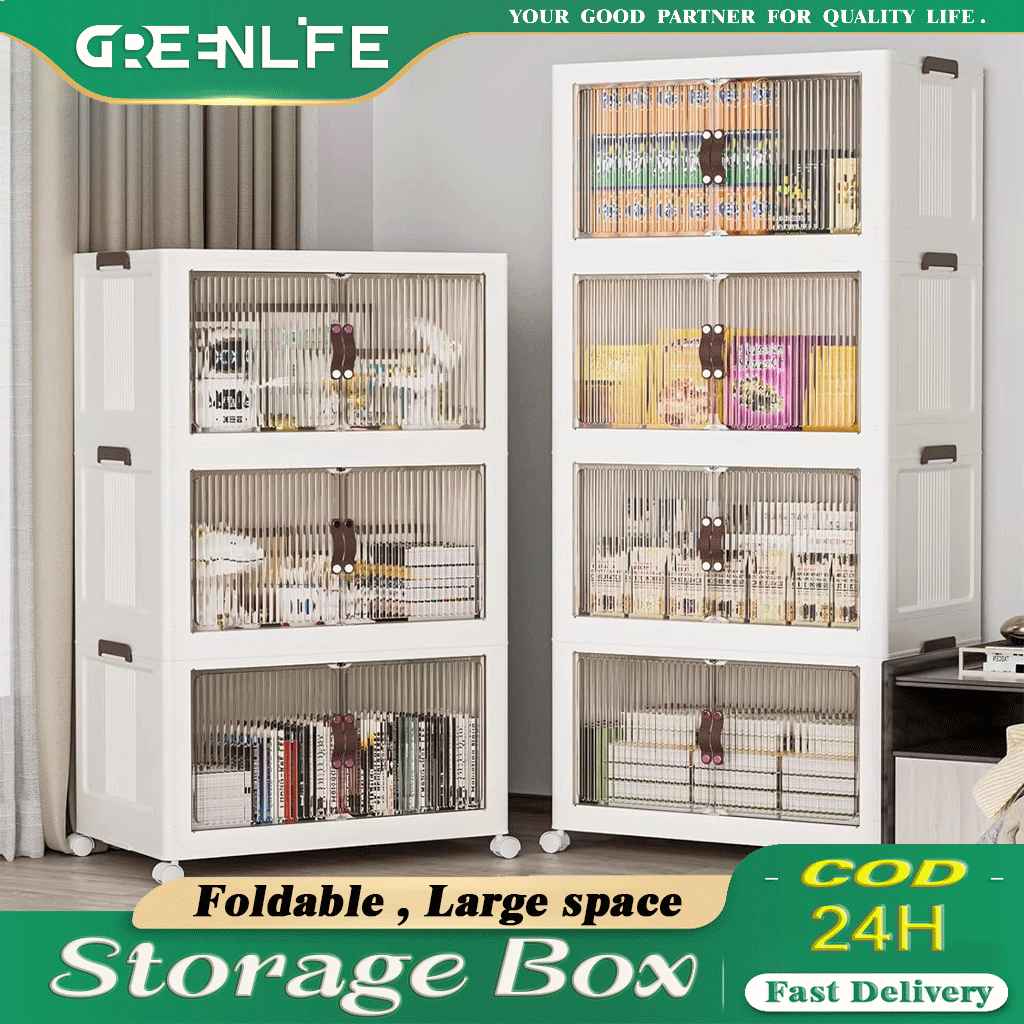 Foldable Cabinet for Kitchen Durabox Plastic Wardrobe Storage Box ...