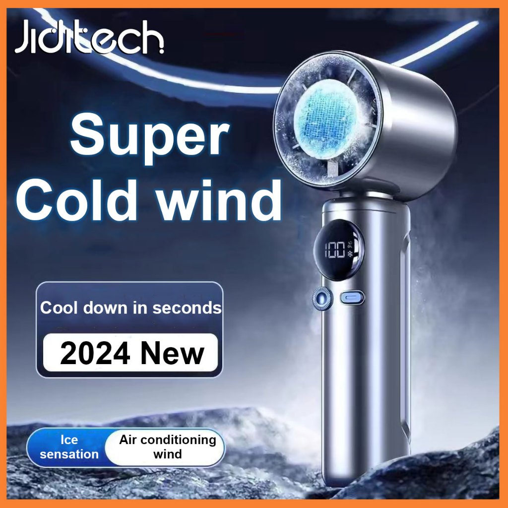 Jiditech High-speed Handheld Fan With Cooling Plate Fast Cooling 100 ...