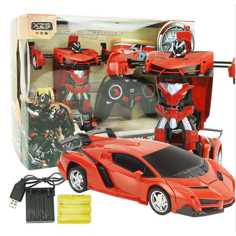 Remote Control Transformation Car 1:18 Robot Model Deformation Truck RC ...