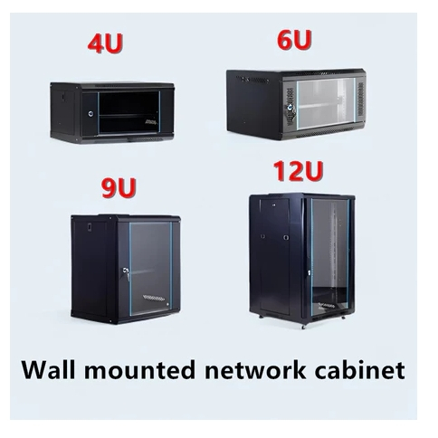 WDL CCTV Network Cabinet 6U Data Cabinet | for CCTV | Network Data ...