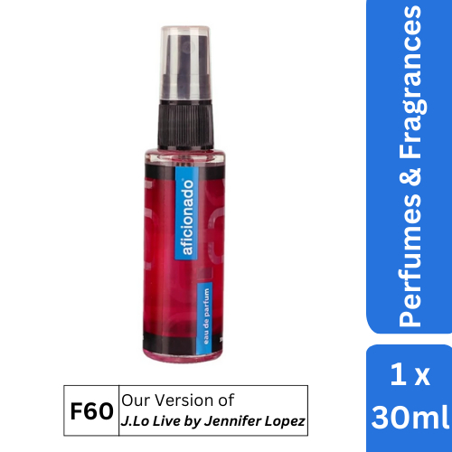 Aficionado F60 Eau de Parfum For Women 30ml (Assorted Color) | Shopee ...