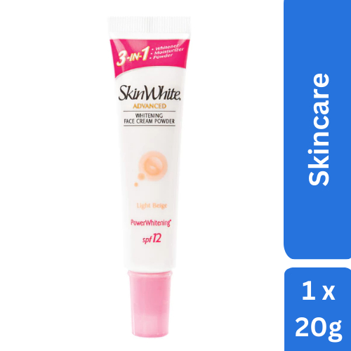 SkinWhite Advanced Power Whitening Face Cream Powder Light Beige 20g ...