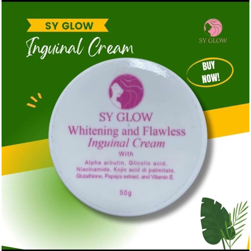 SY Glow Whitening and Flawless Inguinal Cream 50g | Shopee Philippines