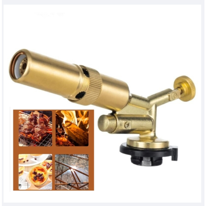 Torch Butane Flame Butane Burner Outdoor Camping Lighter Flamethrower ...