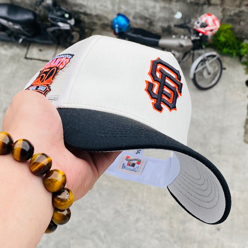 OG LOGO SF SIDEPATCH SAN FRANCISCO GIANTS TRUCKER CAP | Shopee Philippines