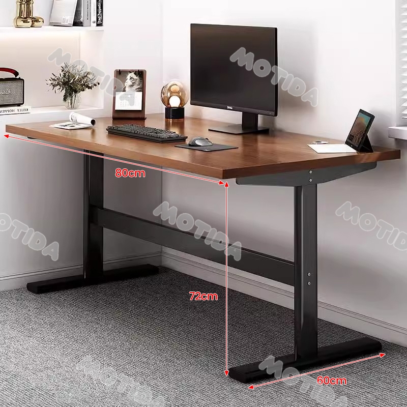 Wooden Gaming Table Office Table Walnut Computer Desk Table Study Desk ...