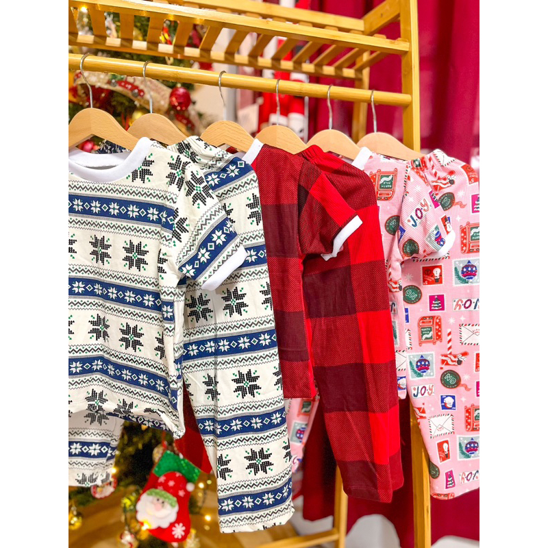 Christmas Family Pajama Terno • Holiday Family Pajama Set • Loungewear ...