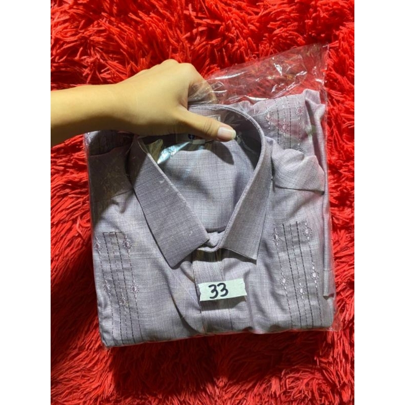 Barong Purple Pink Male | Shopee Philippines