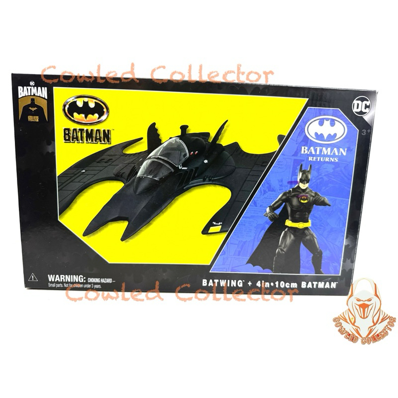 DC Spin Master Batman 89 Batwing with 4inch Batman Returns Figure ...