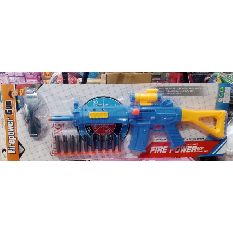 nerf gun toy, with glass and 10bullets flying bullets | Shopee Philippines