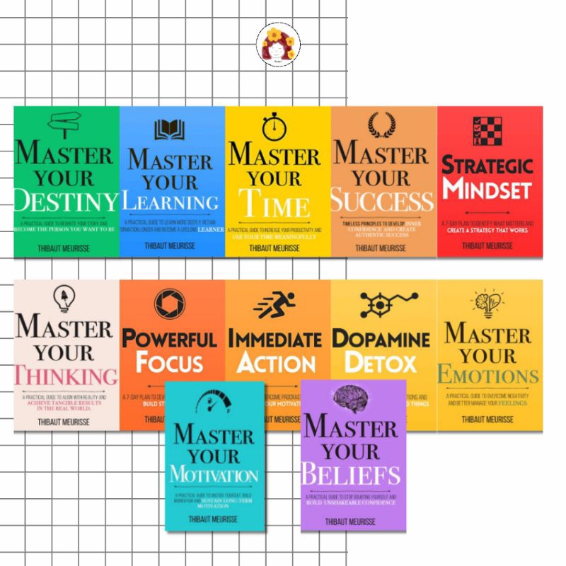 Bundle| Thibaut Meurisse- Master Your Emotions, Destiny, Learning, Time, Success, Mindset, Focus ...