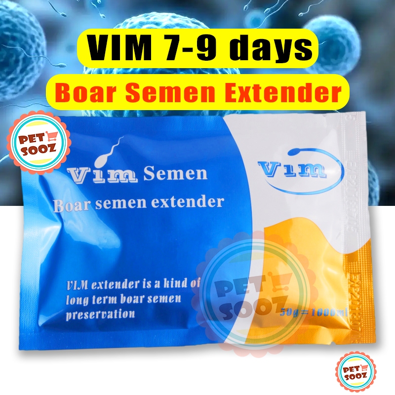 VIM 7-9 days Boar Semen Extender 50g Long term extender pig semen for artificial insemination ...