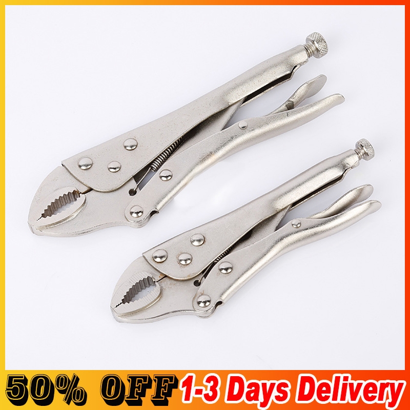 Locking Pliers Vise Grip Round Industrial Grade Curved Vice Grip Jaw ...