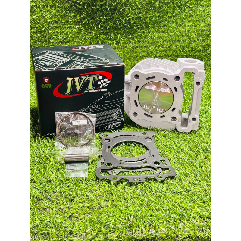 JVT CYLINDER BLOCK KIT CHROMEBORE 63MM NMAX AEROX | Shopee Philippines