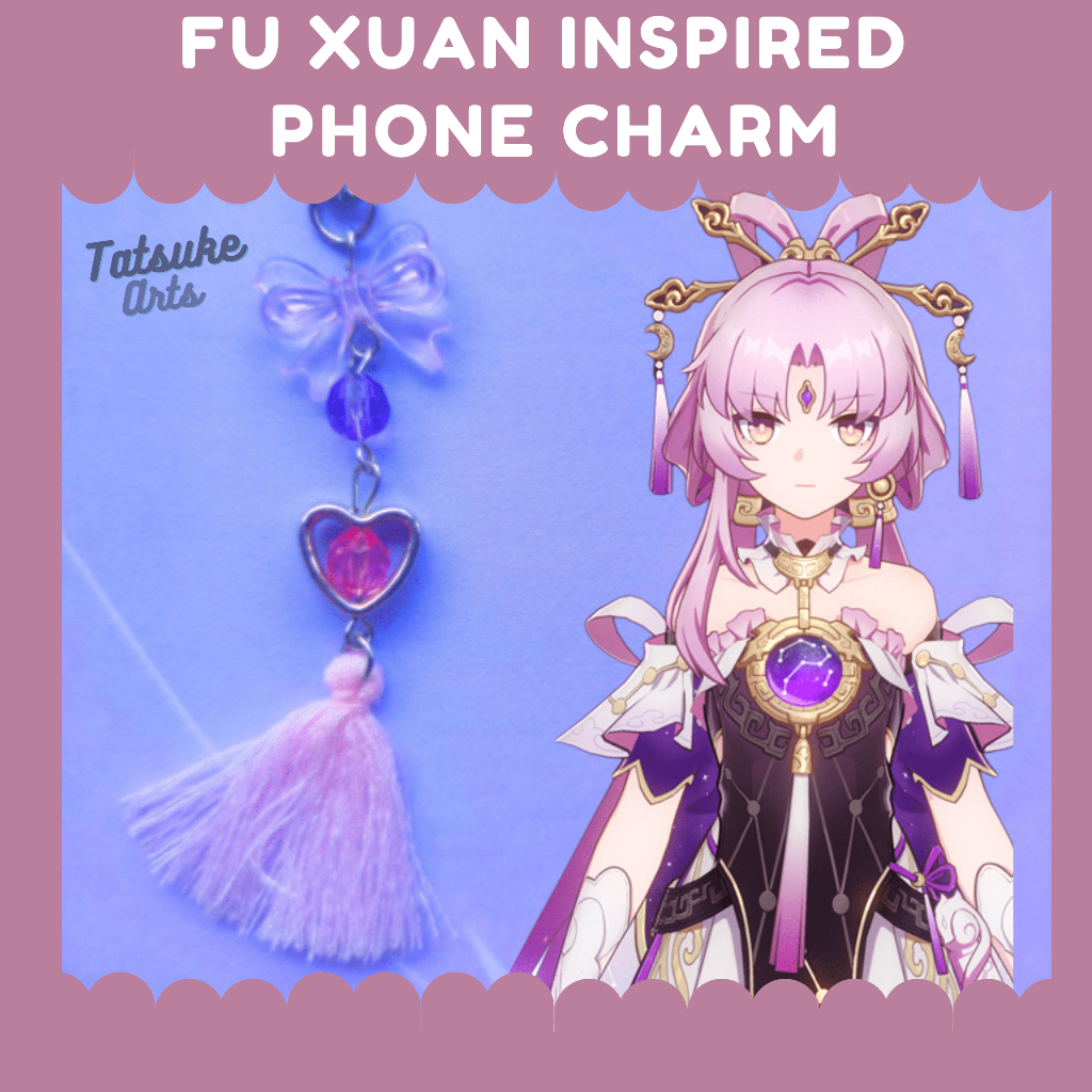 Fu Xuan Inspired Phone Charm (HSR) | Tatsuke Arts x StarCreates ...