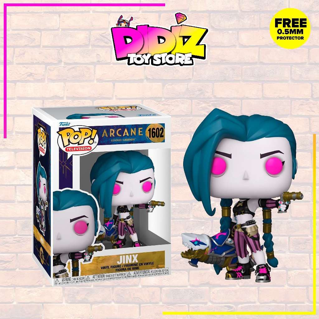 Funko POP! Arcane League of Legends: Jinx | Shopee Philippines