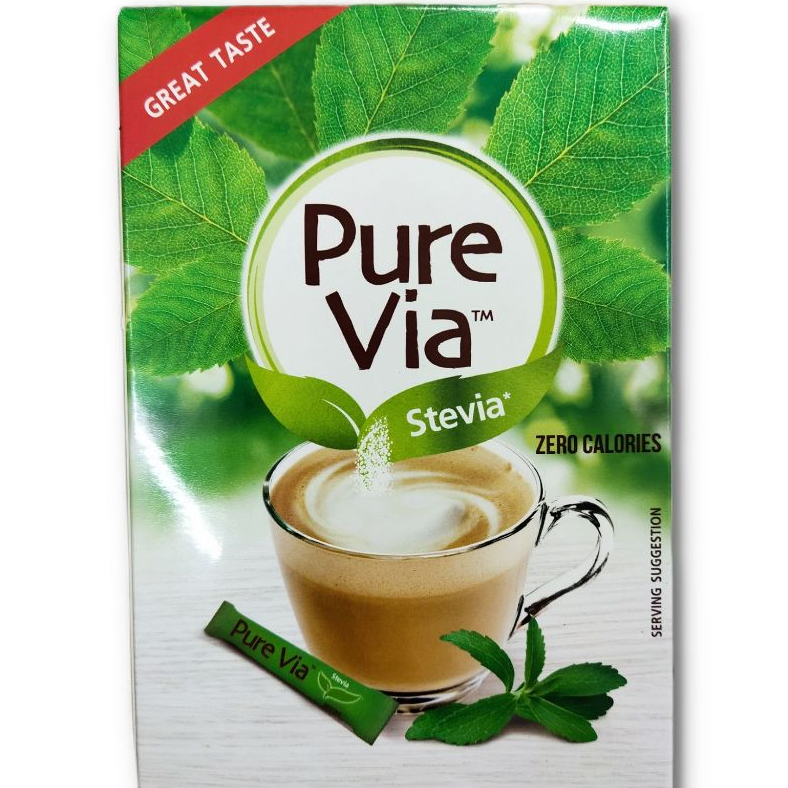 Pure Via Stevia Sugar| Keto| Low Carb Approved | Vegan | Gluten Free ...