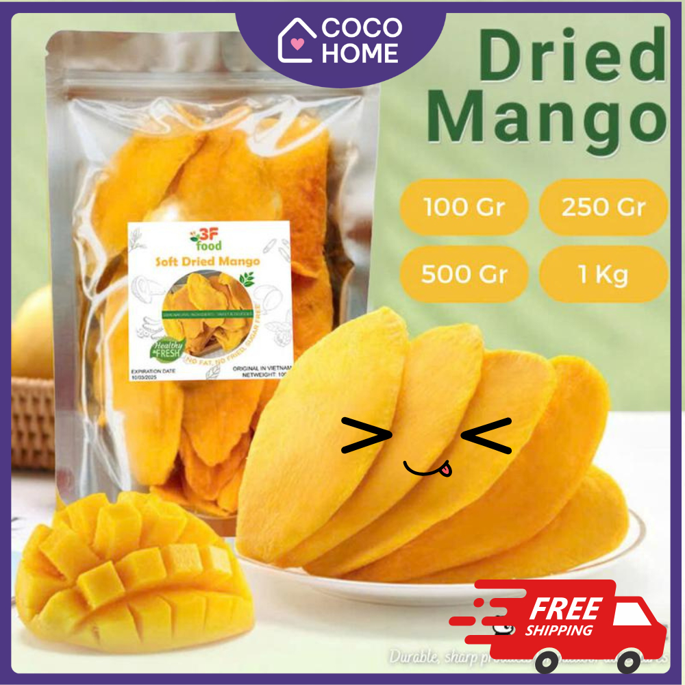 [COD] 3F FOOD Delicious Dried Mango Sugar Free High Quality From Viet ...