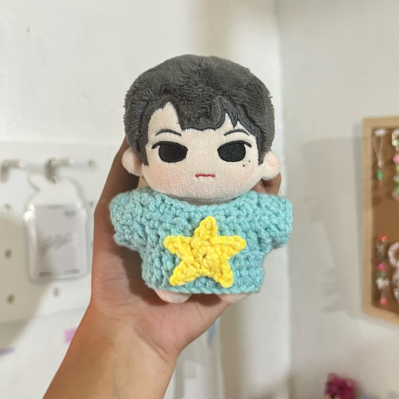 10cm doll crochet clothes star accessories kpop dolls | Shopee Philippines
