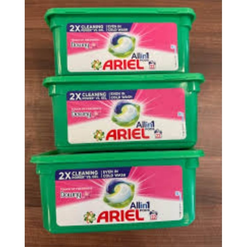 ARIEL ALL IN ONE PODS ( 22 PODS ) WITH DOWNEY SPECIAL OFFER EDITION ...