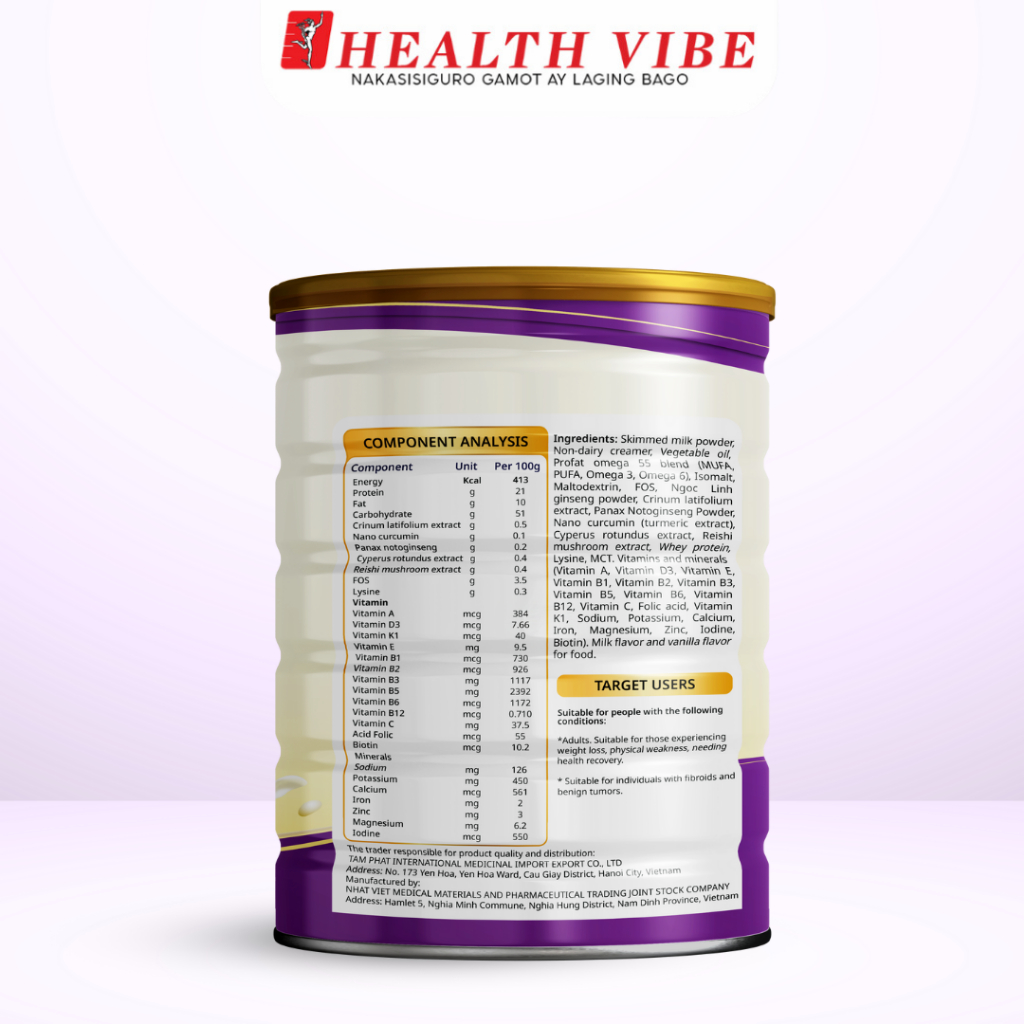 2GET1 Benica Max Herbal Milk Anti-Inflammatory Support for Pain Relief ...